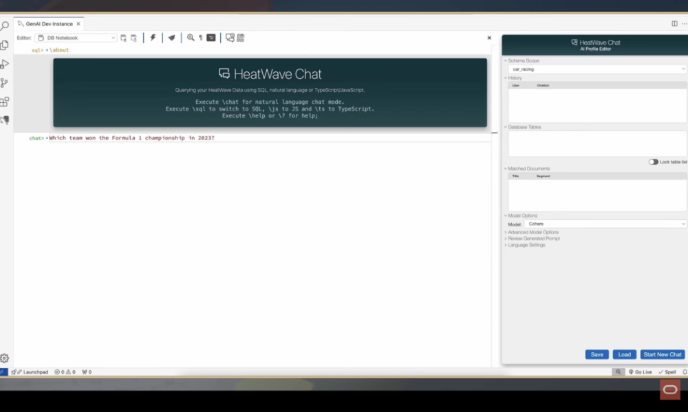 The Future of AI-Powered Databases: Oracle's HeatWave GenAI - bobweb.ai
